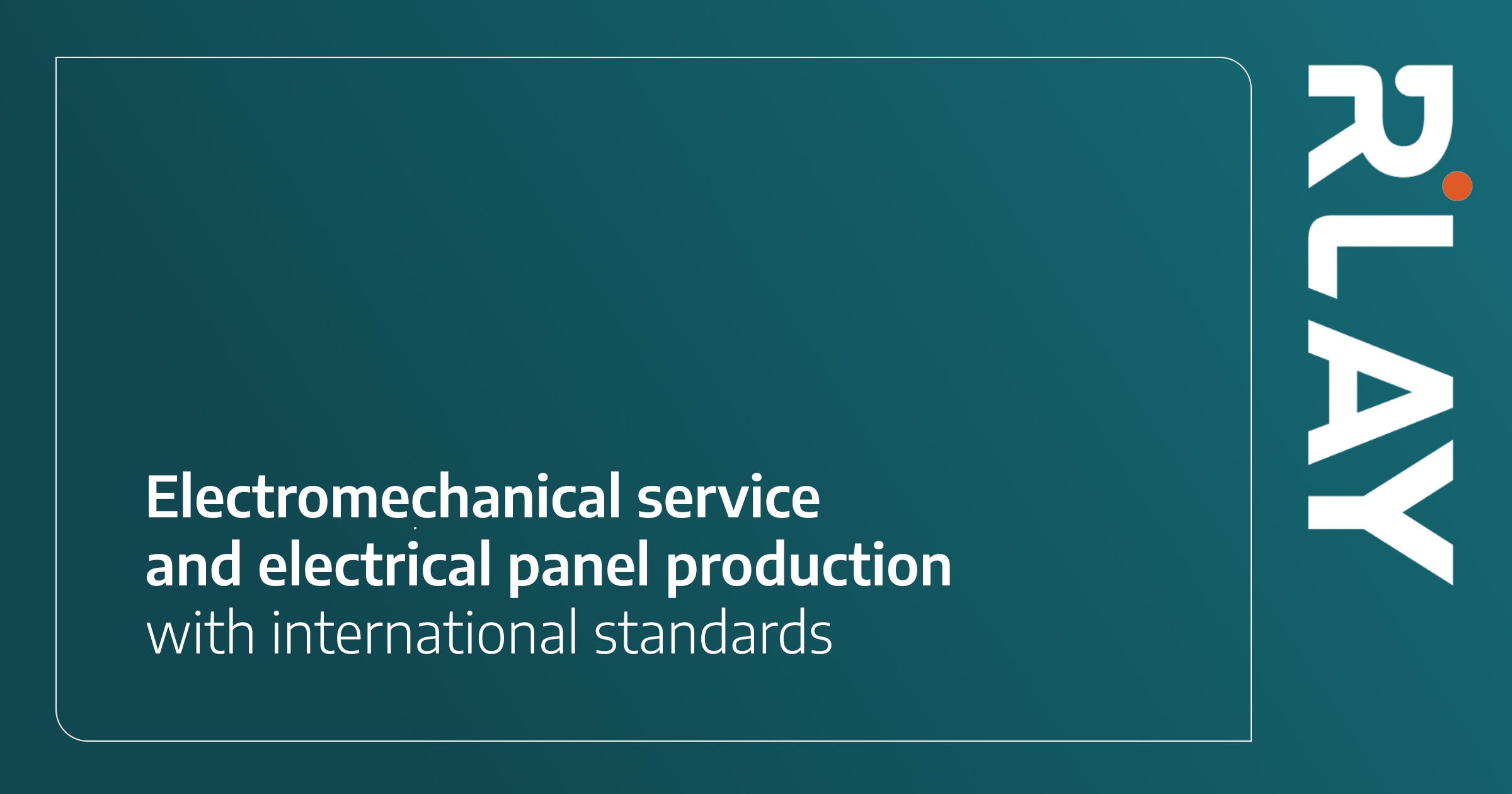 RLAY | We connect the industry of the future - RLAY